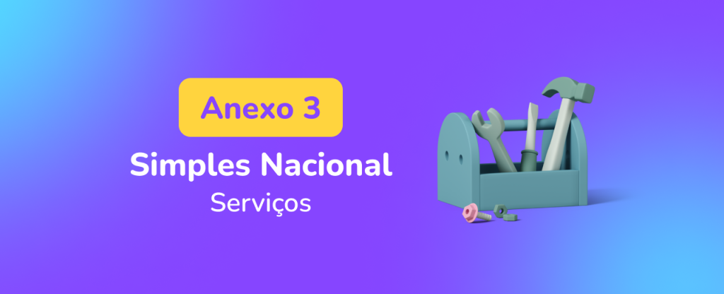 Anexo 3 do Simples Nacional 2026 - Serviços